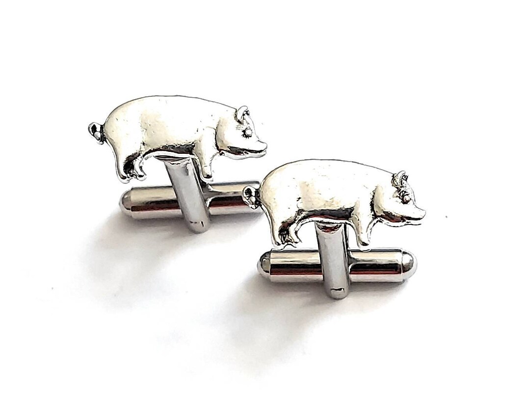 Amazing Pig Cufflinks /US1 - Etsy