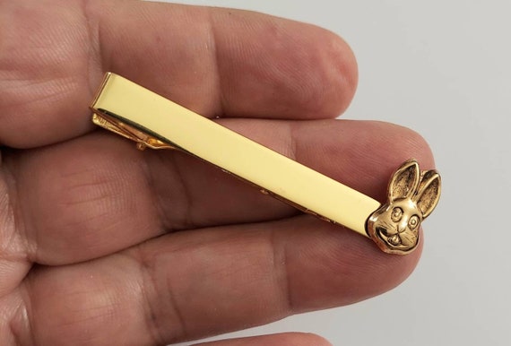 Bunny Rabbit Tie Clip Pins Tie bar / P28 | Etsy