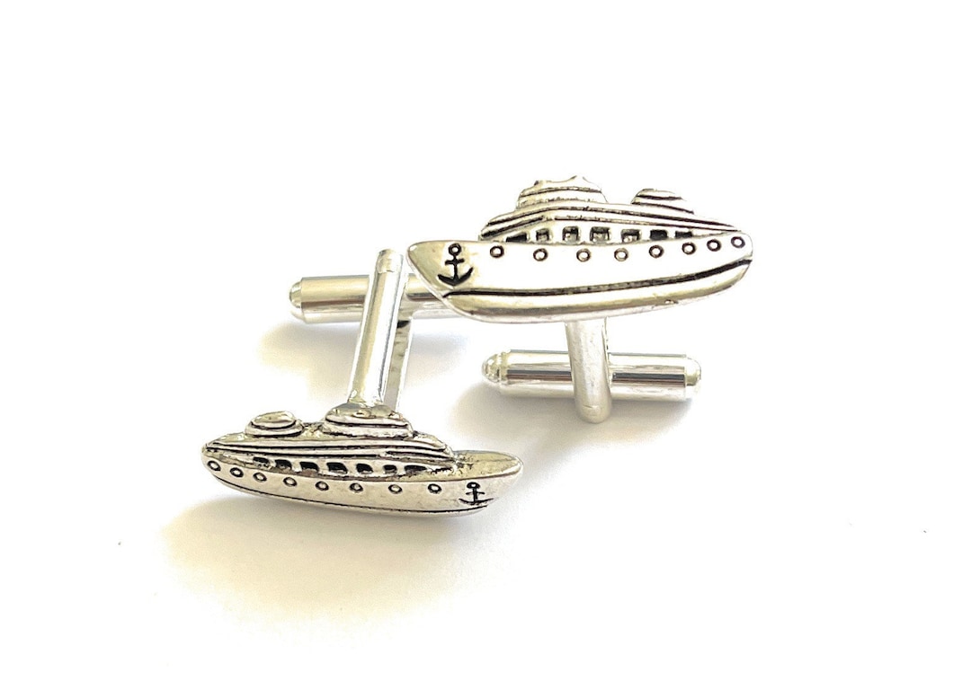 Great Design Yacht Boat Cruise Ship Cufflinks Cuff Links / P24 - Etsy
