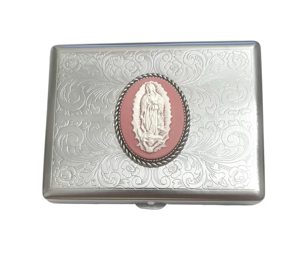 Amazing Victorian Style Mary - Virgin Mary Stainless Steel Cigarette ...