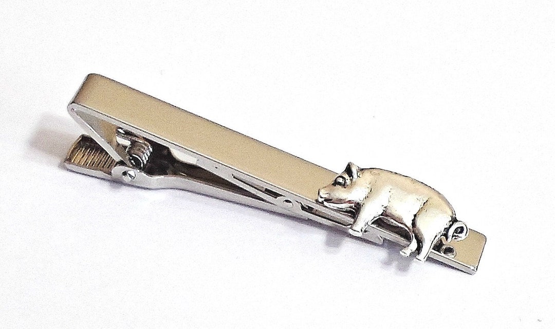 PIG Tie Clip Pins, Tie Bar /US1 - Etsy
