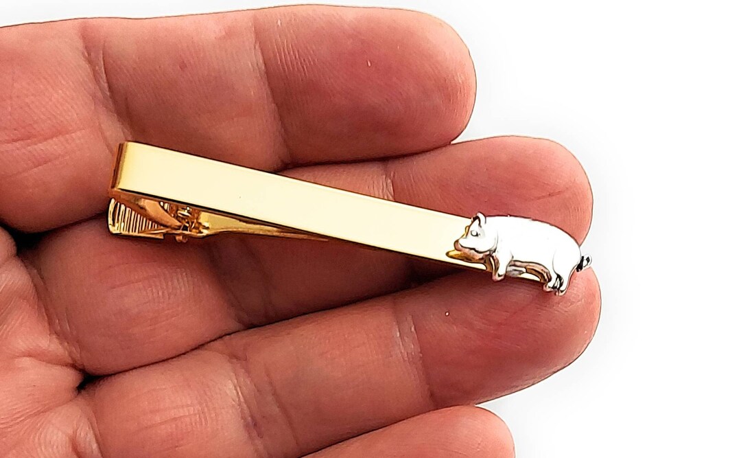 Pig Tie Clip Tie Bar / US1 - Etsy