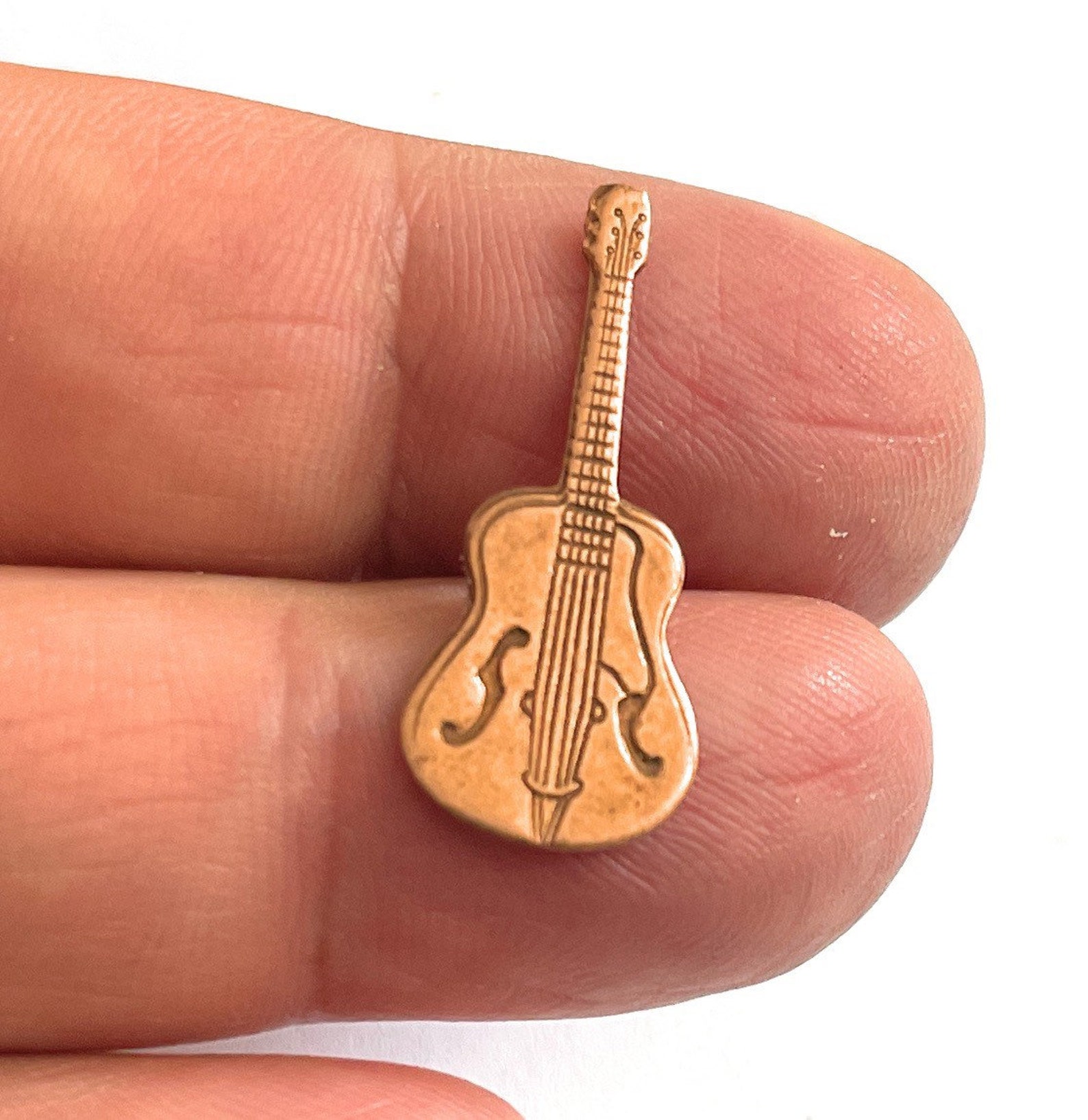 Guitar/cello Lapel Pin Tack Pin /P48 - Etsy