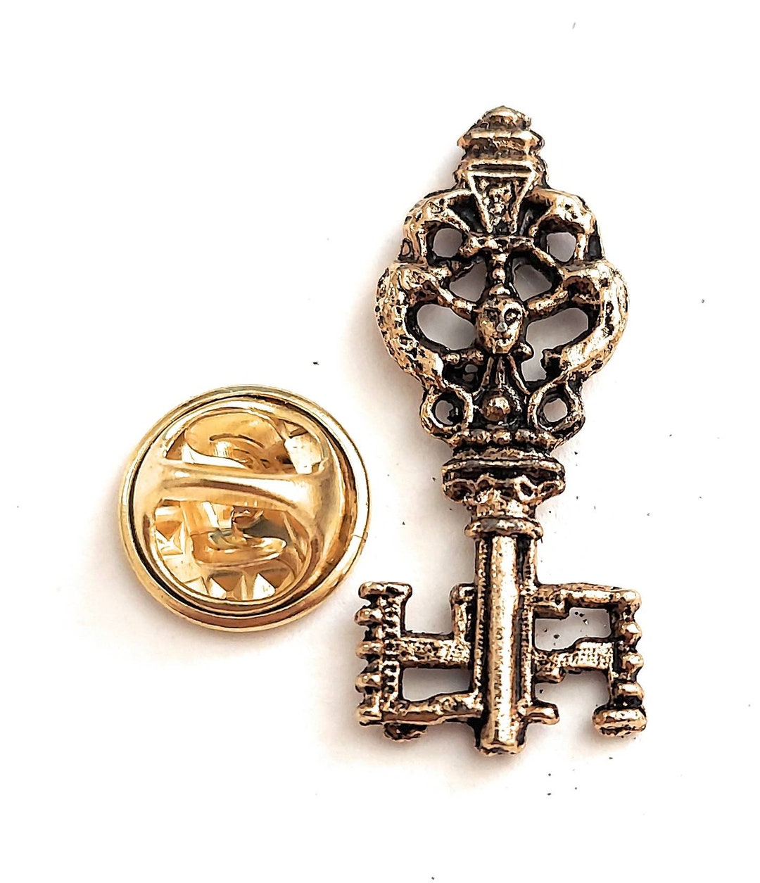 Key Lapel Pin Tack Pin /P71 - Etsy