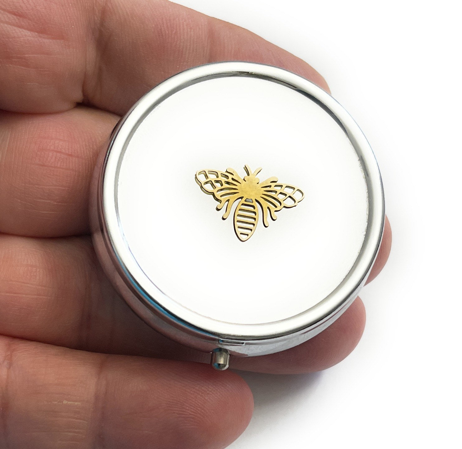 Bee Compartment Pill Box Pill Case Container / P63 - Etsy