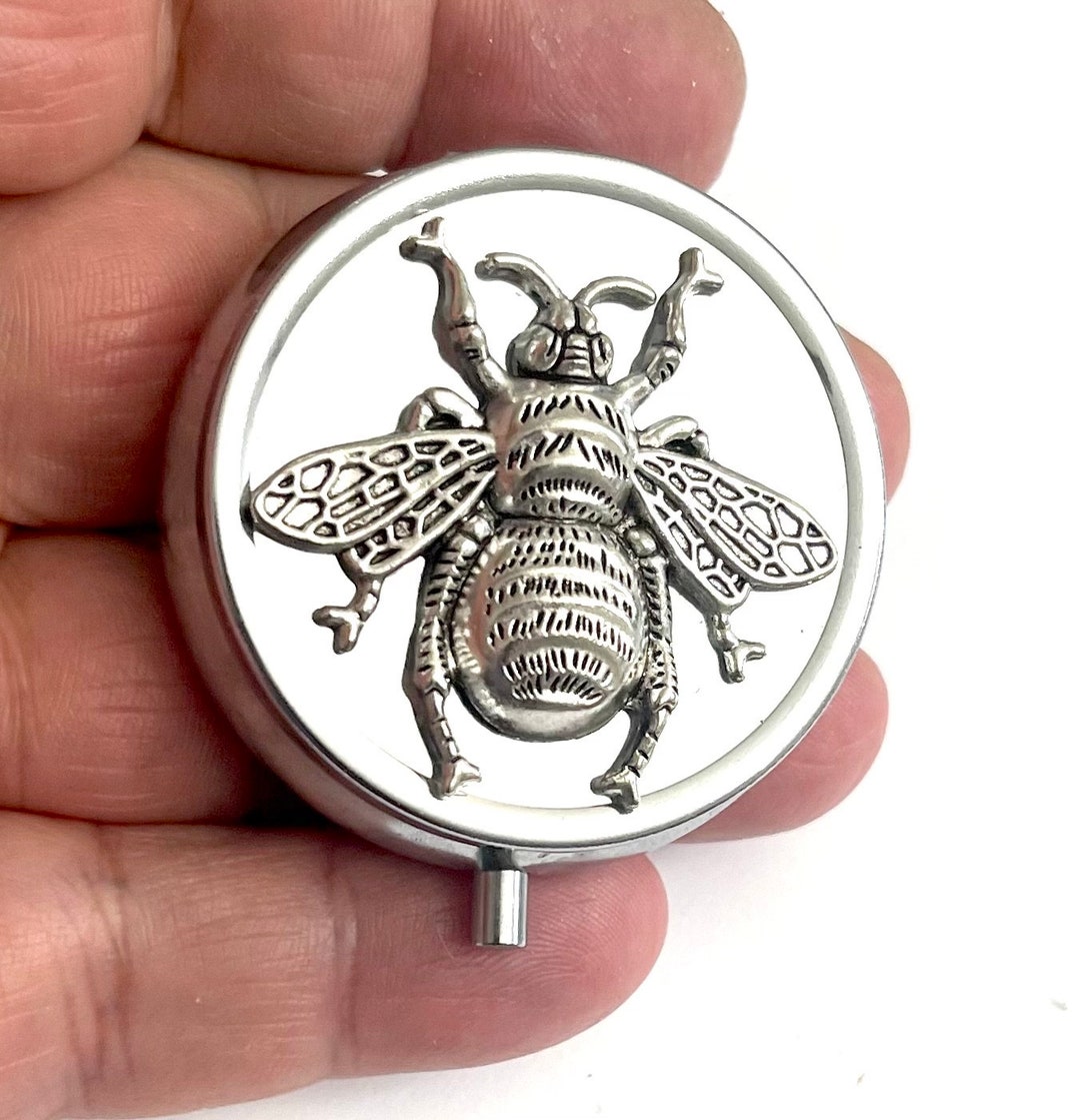 Amazing Bee Compartment Pill Box Pill Case Container / P104 - Etsy