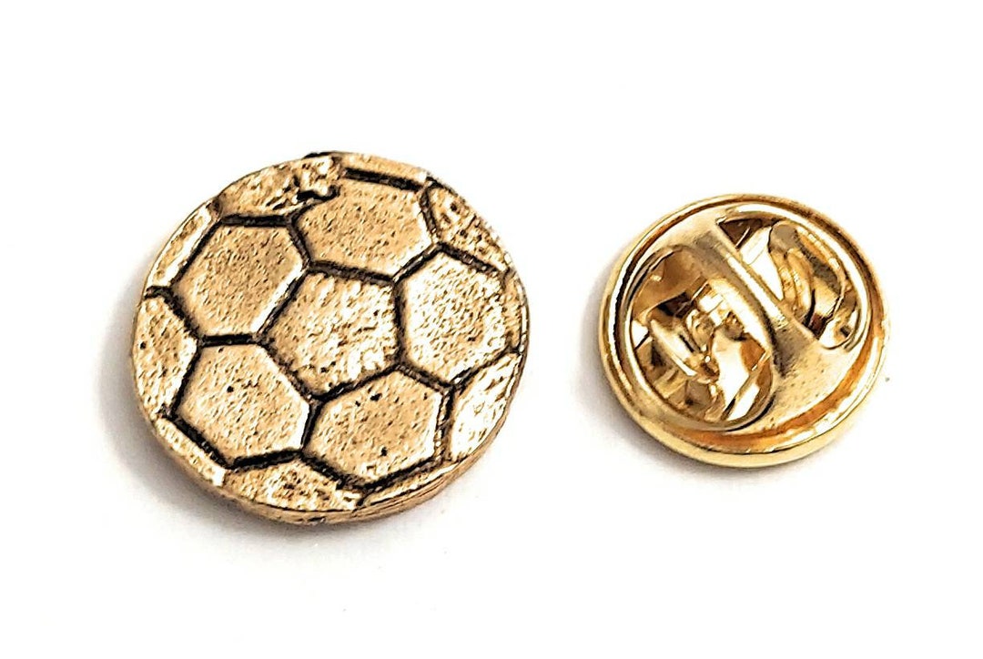 Soccer Ball Lapel Pin Tack Pin / P37 - Etsy