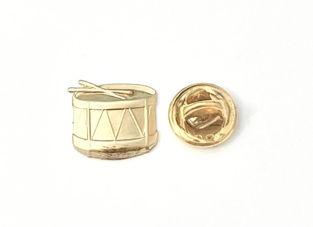Amazing Details Drum Lapel Pin Tack Pin Tie Tack / P02 - Etsy