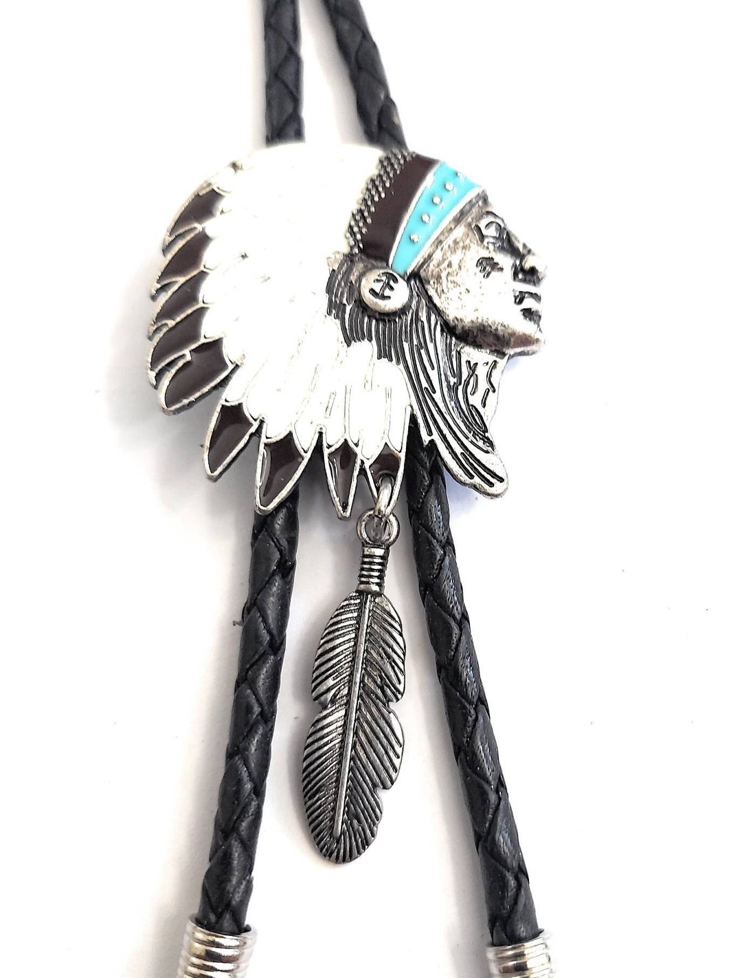 Handmade Amazing Design Native American Indian Chief Bolo Tie - Etsy