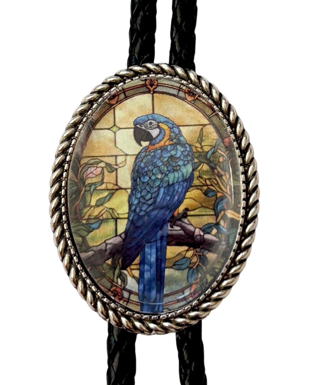 Parrot Bolo Tie - Personalized Cord Color ,length , and Tips /B08 - Etsy