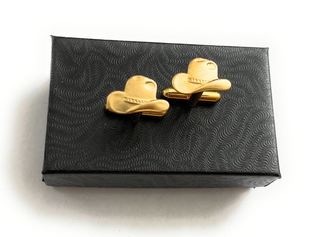 Amazing Western Cowboy Hat Cufflinks Cuff Links / US2 - Etsy