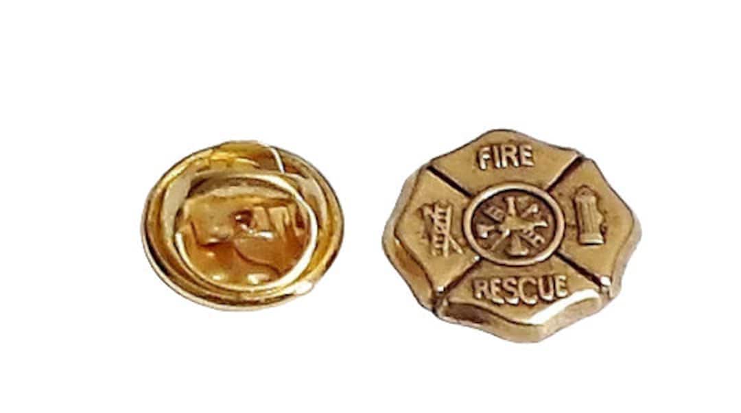 Amazing Details FIRE RESCUE Lapel Pin Tack Pin / P59 - Etsy