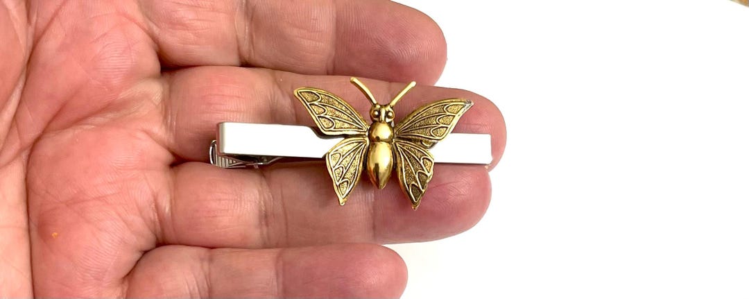 Butterfly Tie Clip /p04 - Etsy