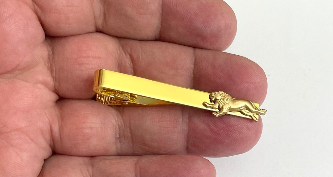 Amazing LION Tie Clip Tie Bar /P41 - Etsy