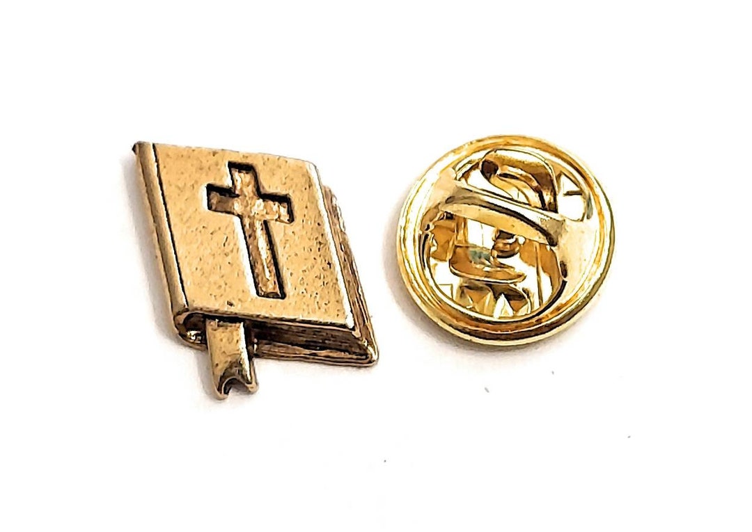 Bible Lapel Pin Tack Pin / P111 - Etsy