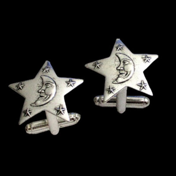 Celestial Cufflinks - Etsy