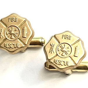 Amazing Fire Department Fireman Cufflinks Cuff Links / P41 - Etsy