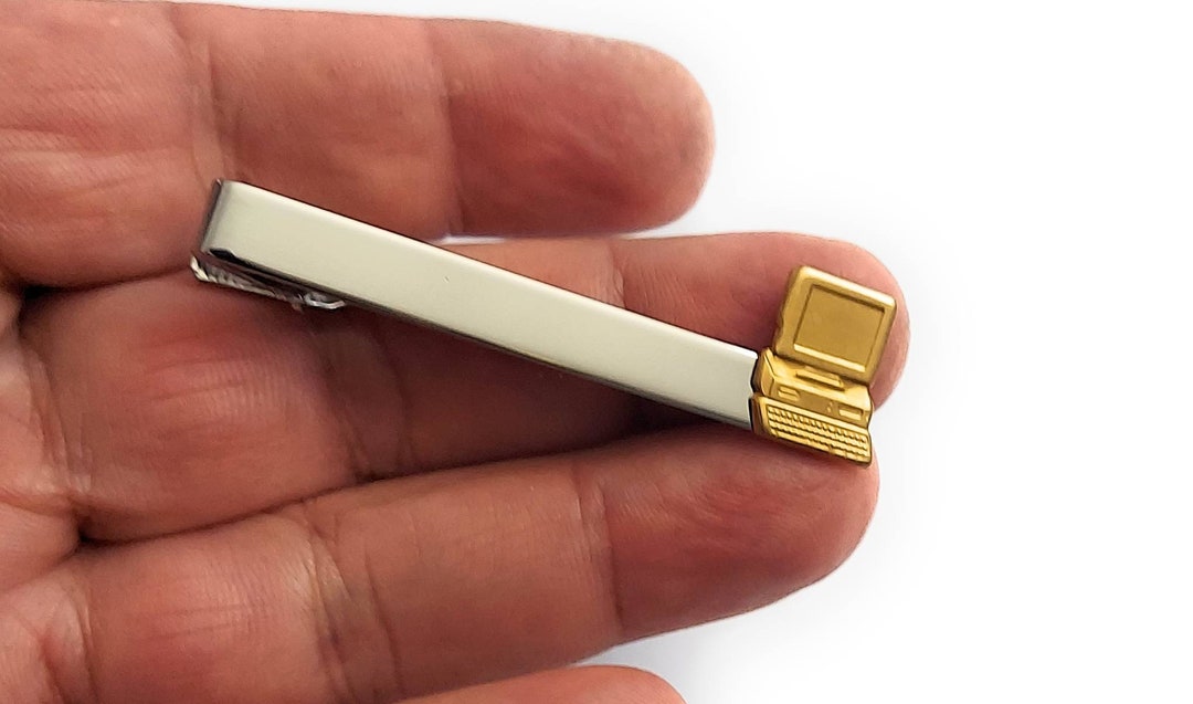 Amazing DESIGN COMPUTER Tie Clip Tie Bar /P03 - Etsy