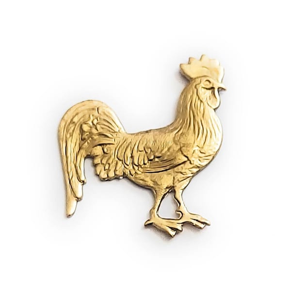 Rooster Pin - Etsy