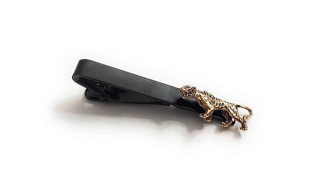 Amazing Tiger /leopard Tie CLIP / P61 - Etsy