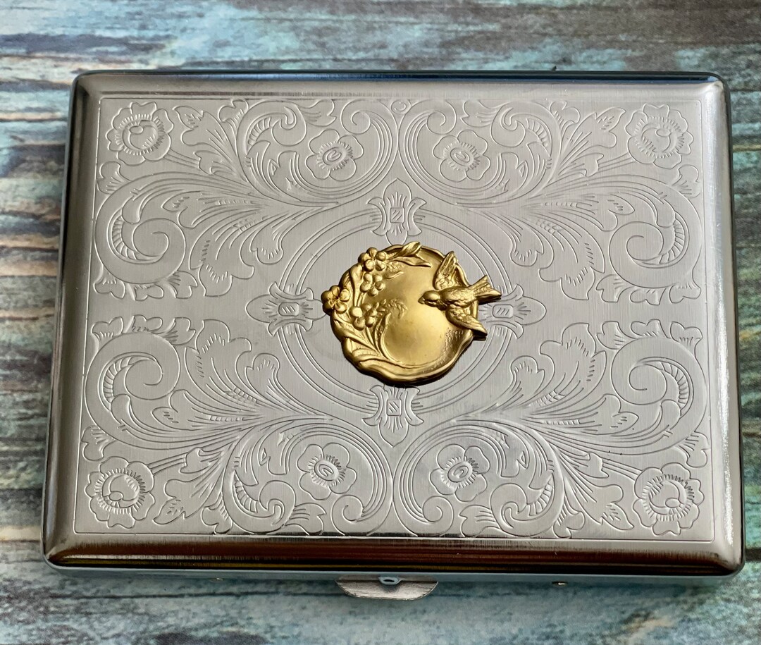 Amazing Stainless Steel Sparrow Bird Cigarette Box Case Top Quality - Etsy