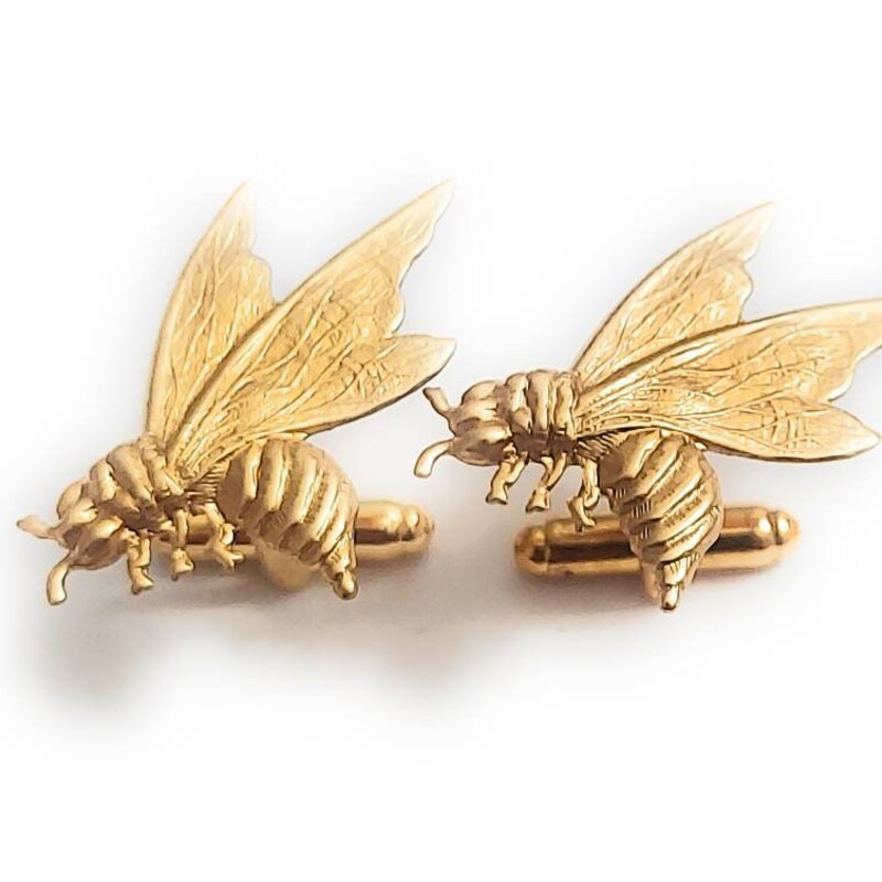 Bee Cufflinks - Etsy Canada