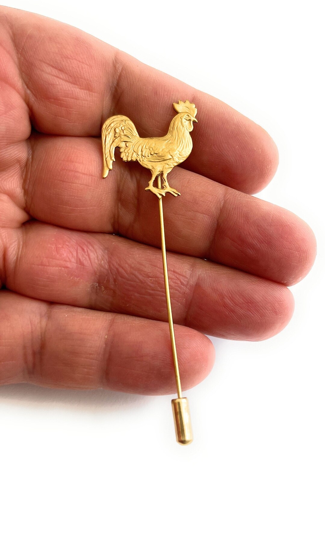 Amazing Details Rooster Stick Pin Lapel Pin Tack Pin Tie Pin / P91 - Etsy