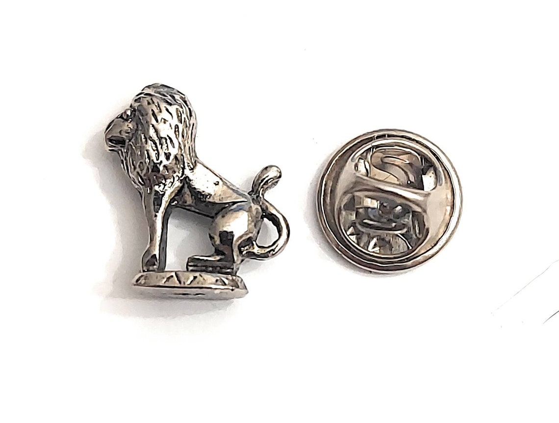 Amazing Details LION Lapel Pin Tack Pin /P12 - Etsy