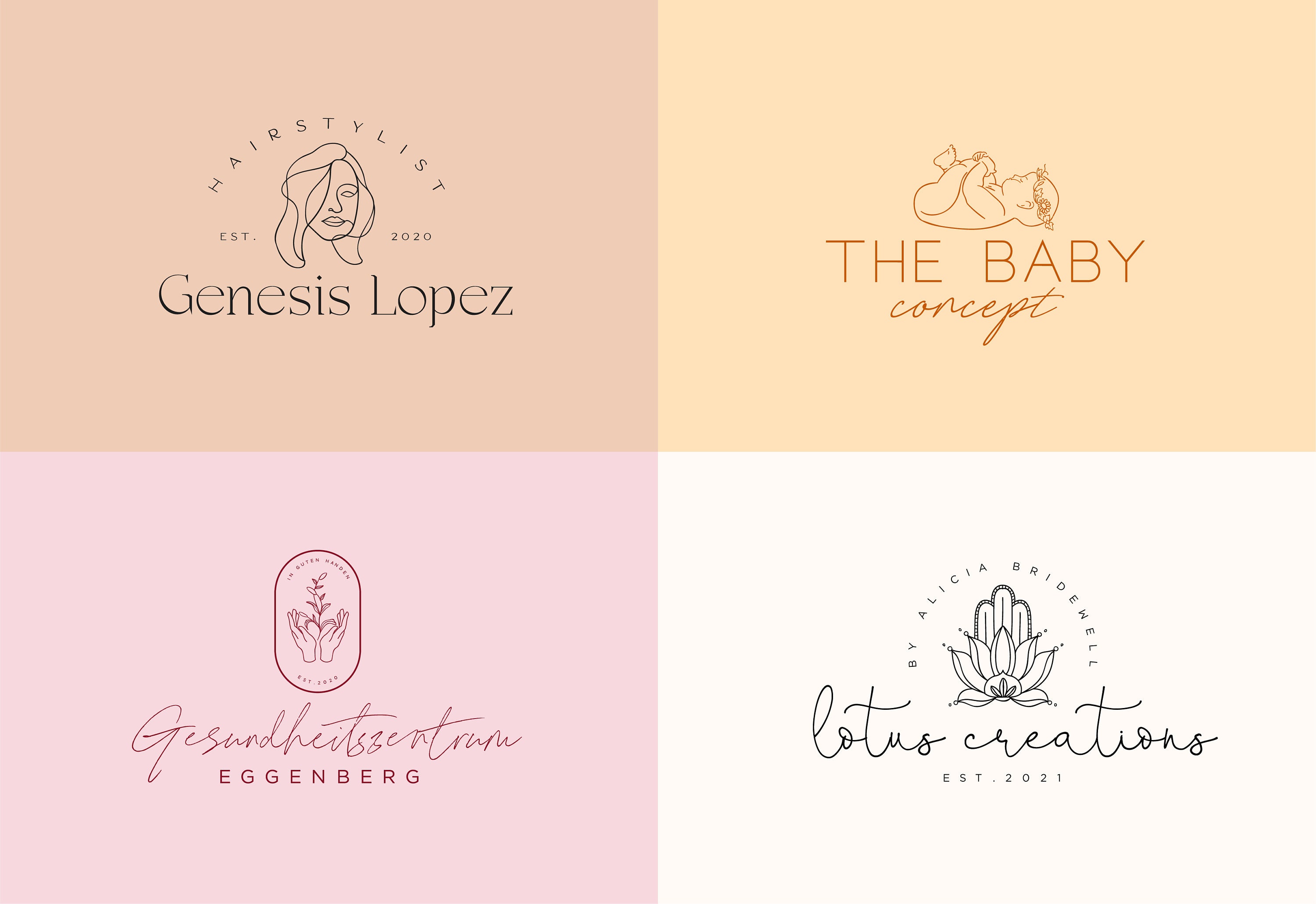 Custom Hand Drawing Logo Design Botanical Logo Floral Logo - Etsy Canada