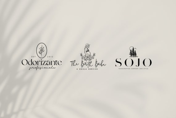 Custom Hand Drawing Logo Design Minimalist Logo Modern Logo - Etsy