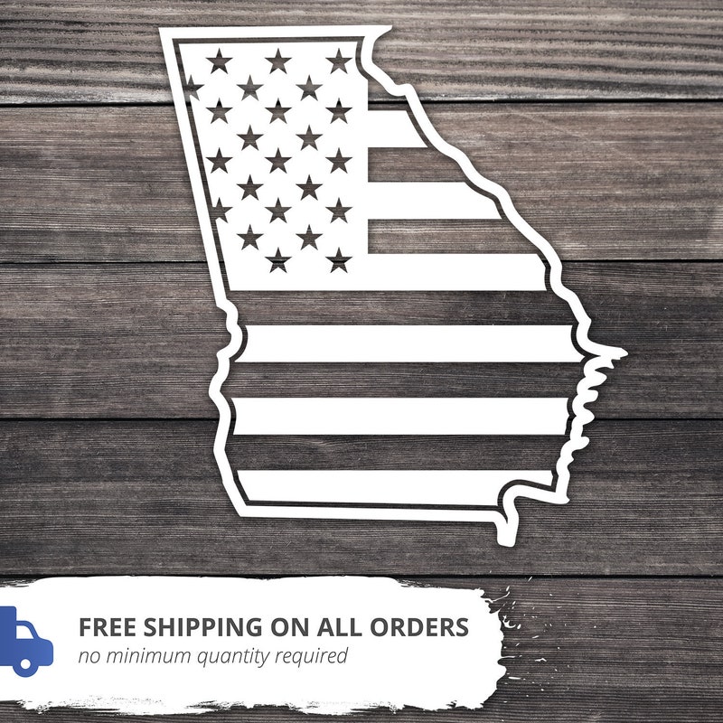 Georgia State Decal - Etsy