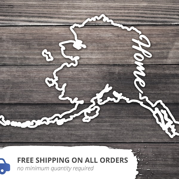 Alaska Decal - Etsy