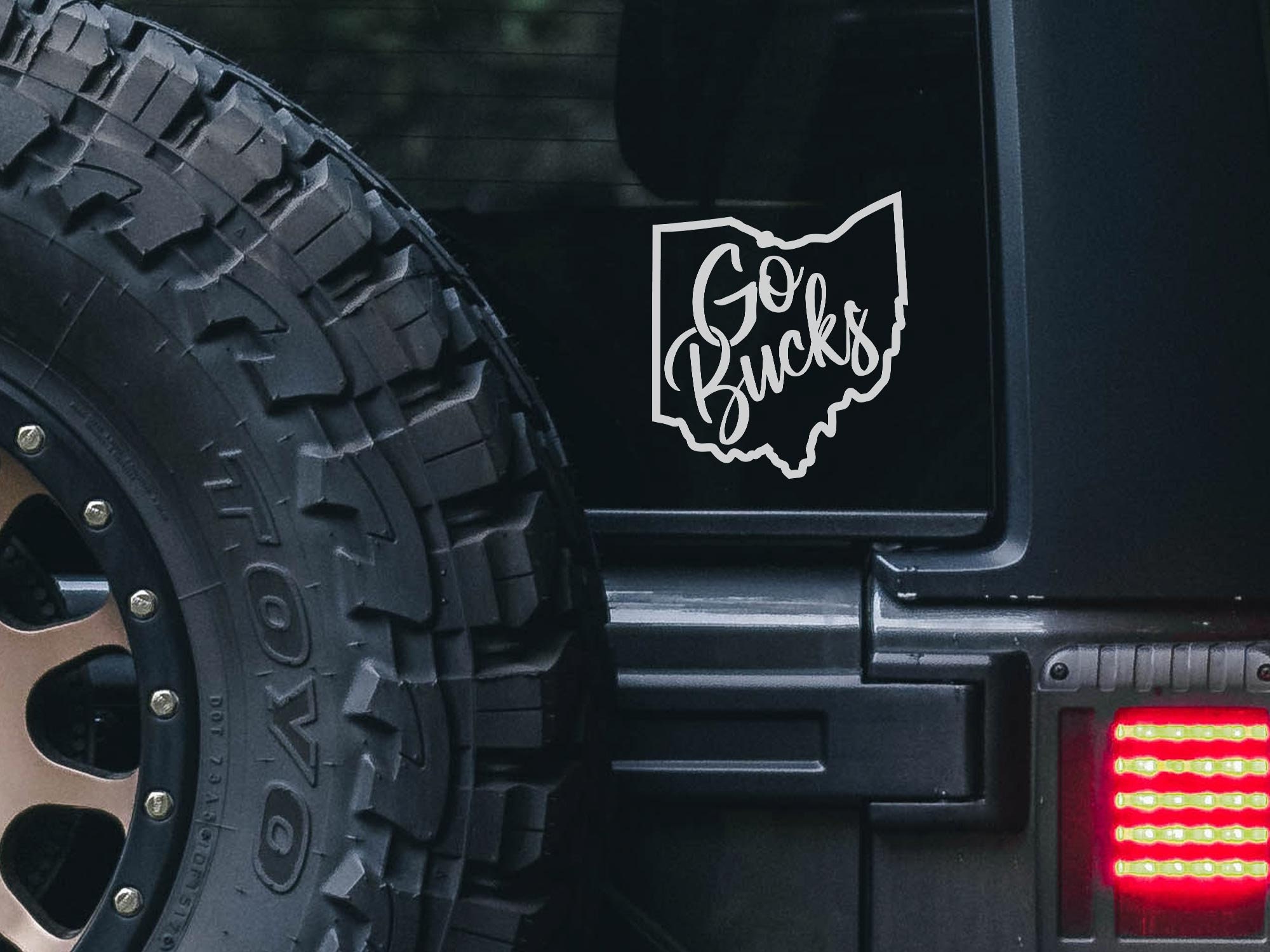 Go Bucks Vinyl Decal / OSU Ohio State Buckeye Decal for Car - Etsy