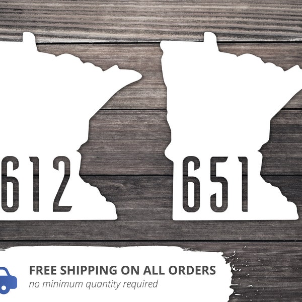 Minnesota Decal - Etsy