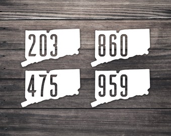 Ct Area Code 203 | Etsy