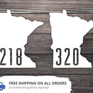 Minnesota State Decal / Minnesota Area Code Car Decal / Minnesota ...