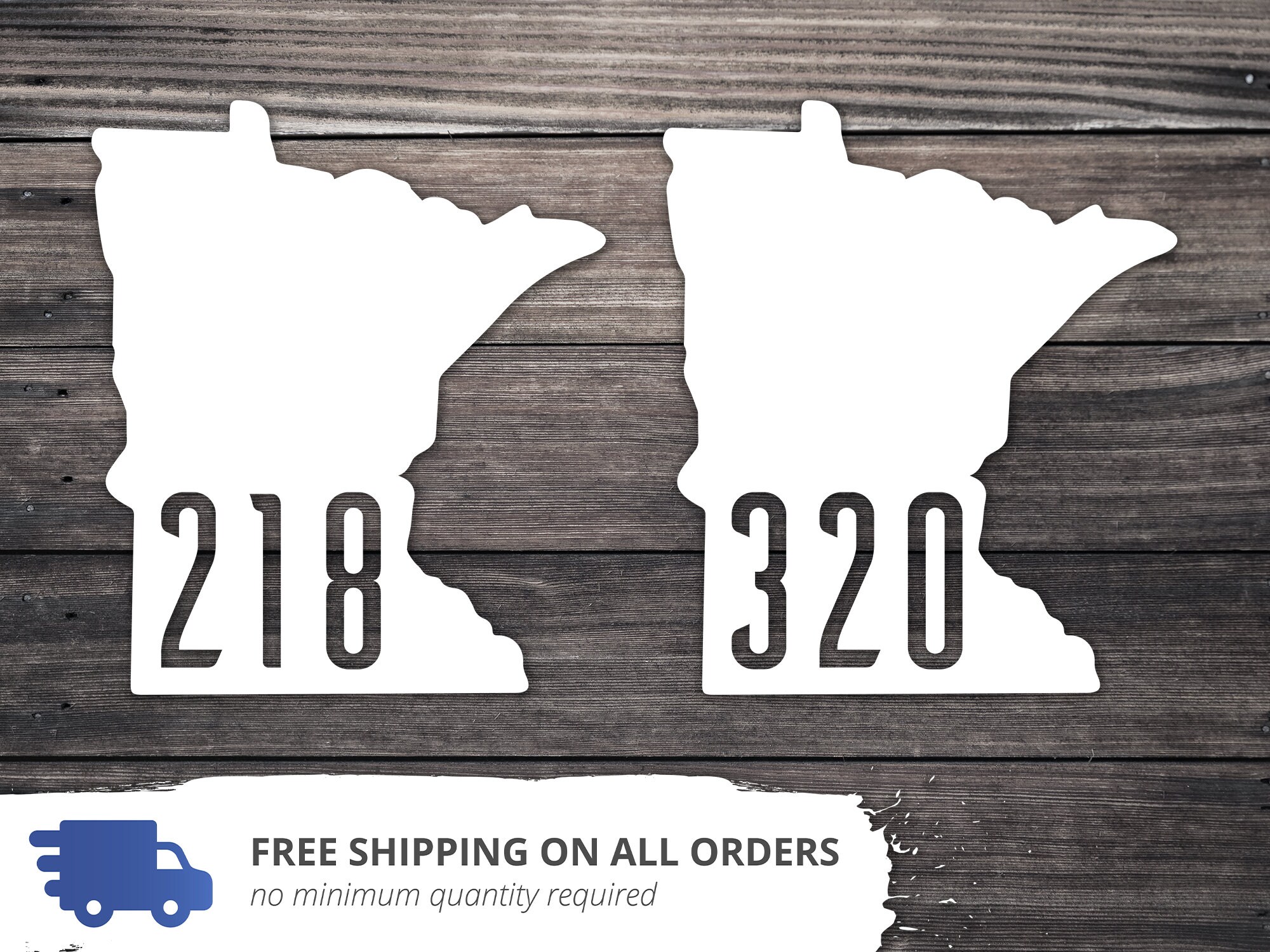 Minnesota State Decal / Minnesota Area Code Car Decal / Minnesota ...