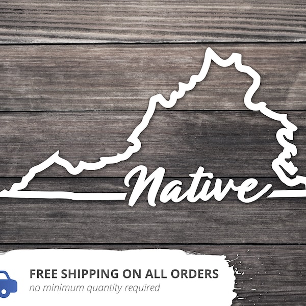 Virginia Bumper Sticker - Etsy