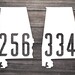 Alabama State Area Code Decal / Montgomery 334 / Birmingham 205 ...