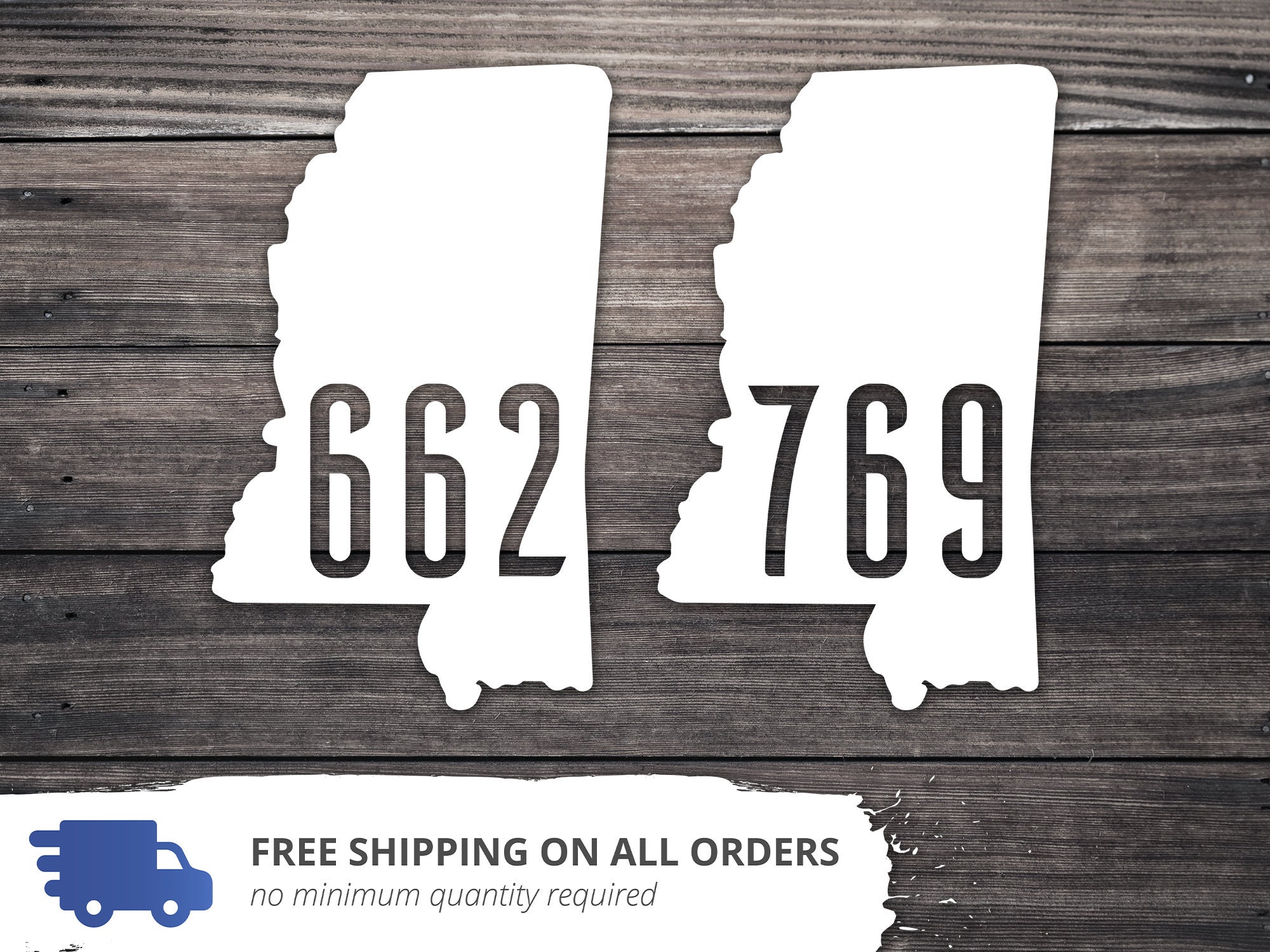 Mississippi State Decal / Mississippi Area Code Car Decal / Mississippi ...