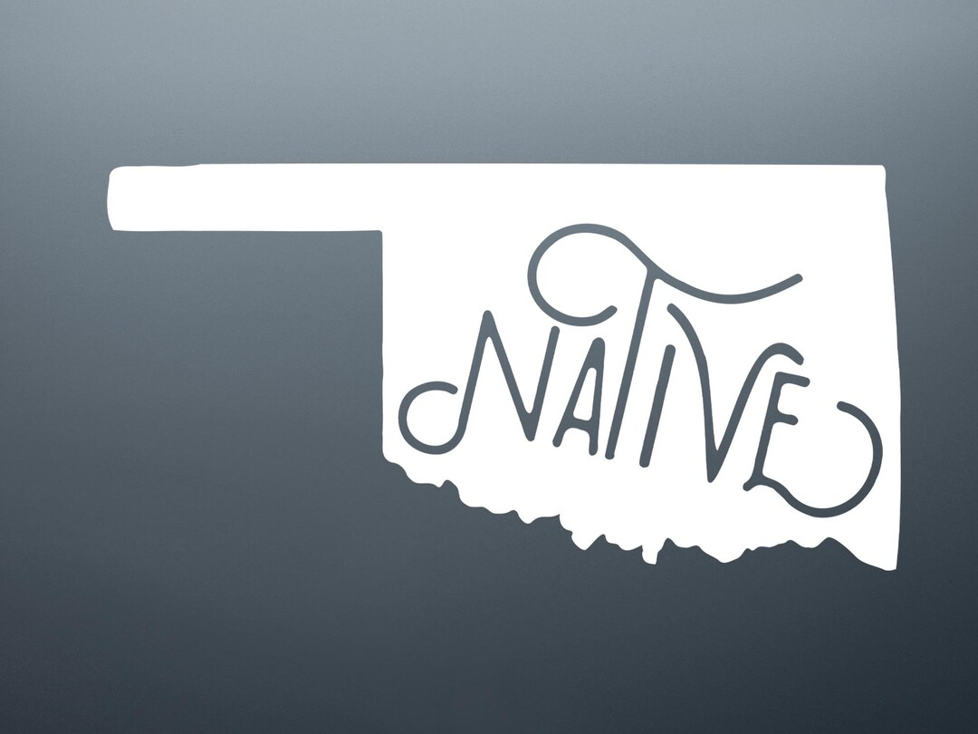 Oklahoma Sticker / Oklahoma State Decal / Oklahoma Car Decal / Oklahoma ...