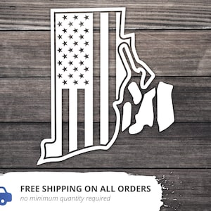 Rhode Island State Decal / Rhode Island Sticker / Rhode Island Decal ...