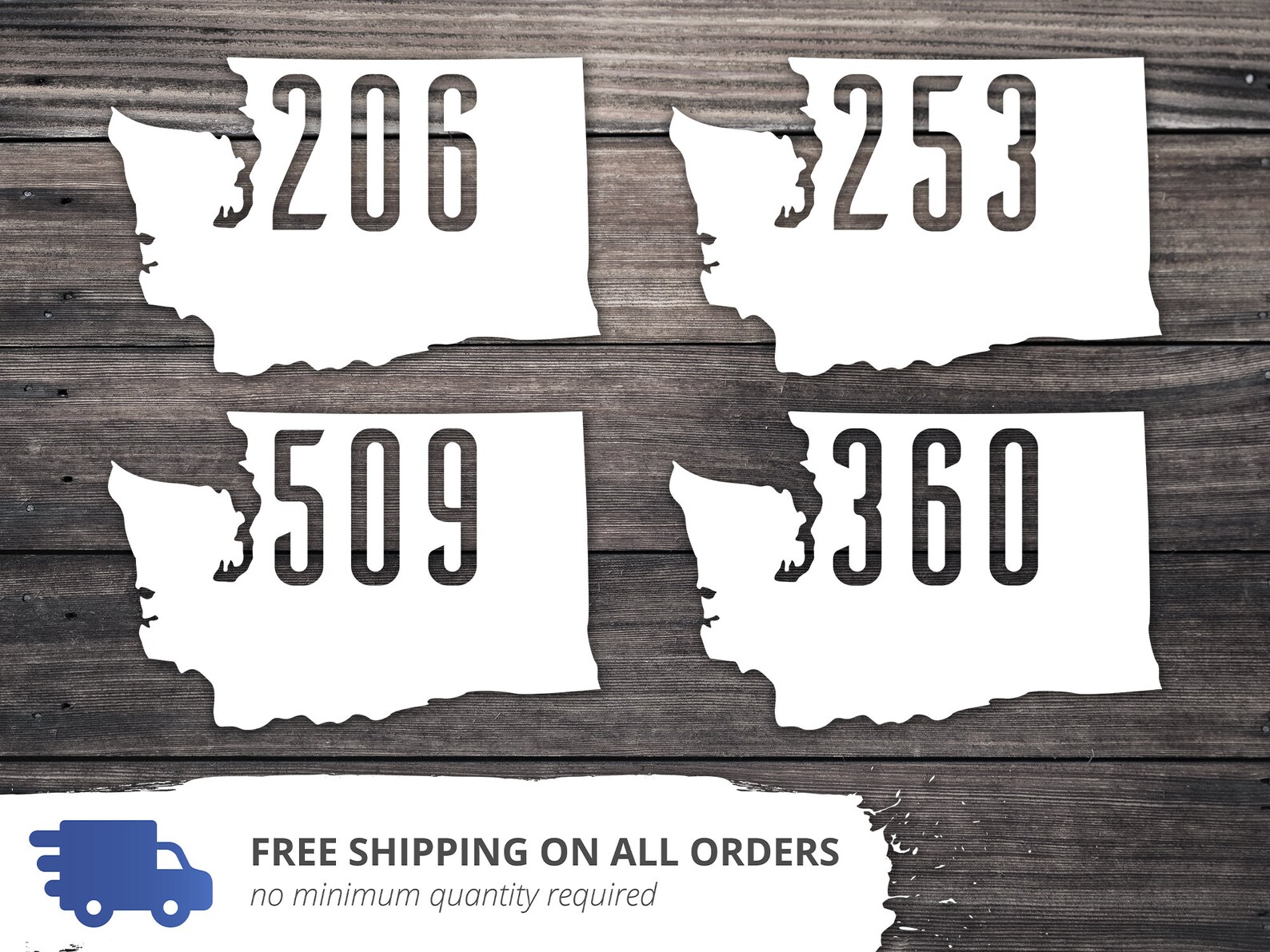 Washington State Decal / Washington State Sticker / Washington - Etsy