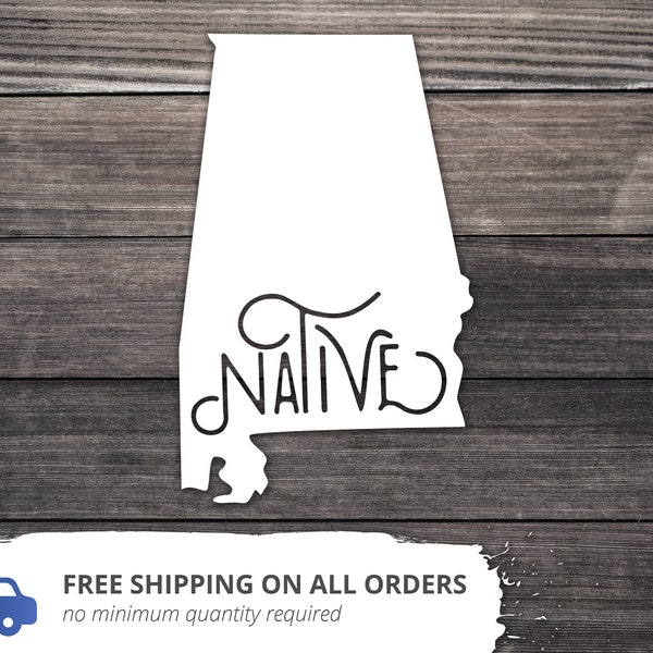 Alabama Decal - Etsy
