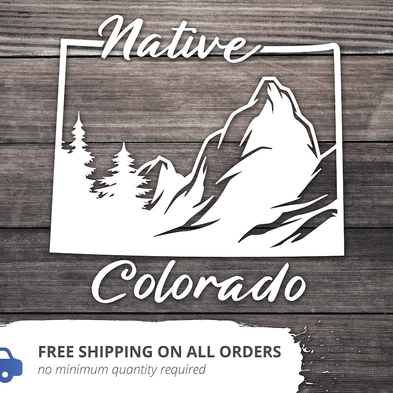Colorado Decal - Etsy
