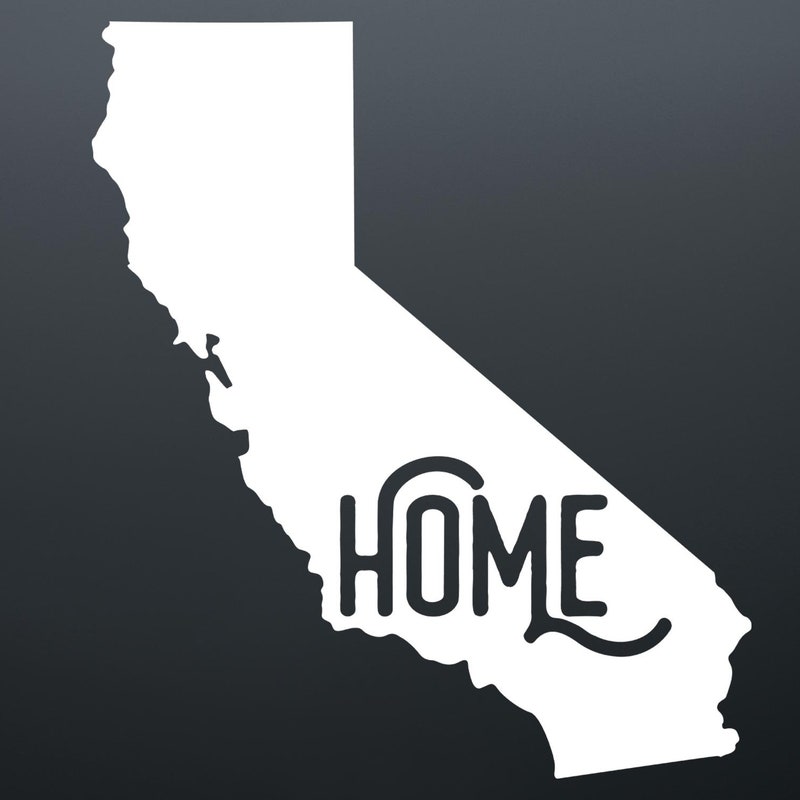 California Car Decal - Etsy