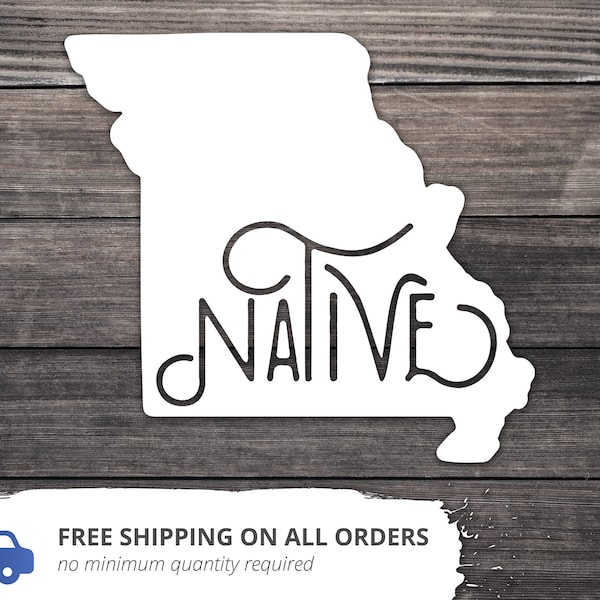 Missouri State Decal - Etsy