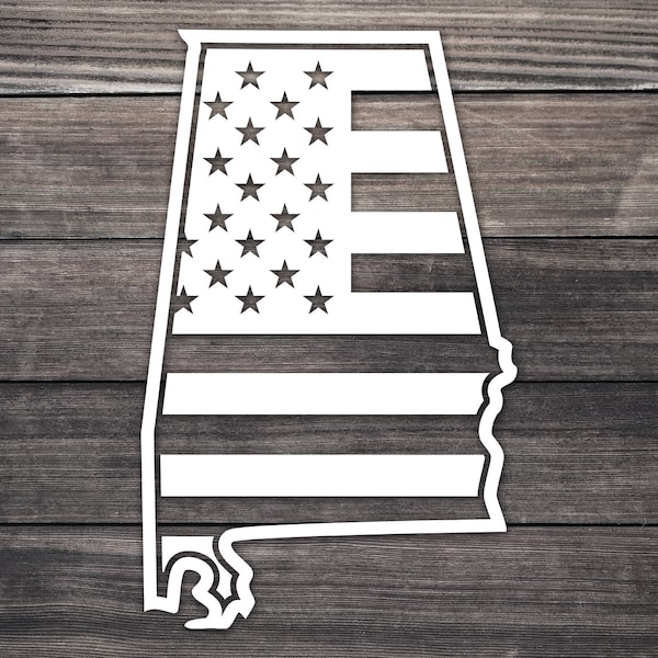 Alabama Decal - Etsy