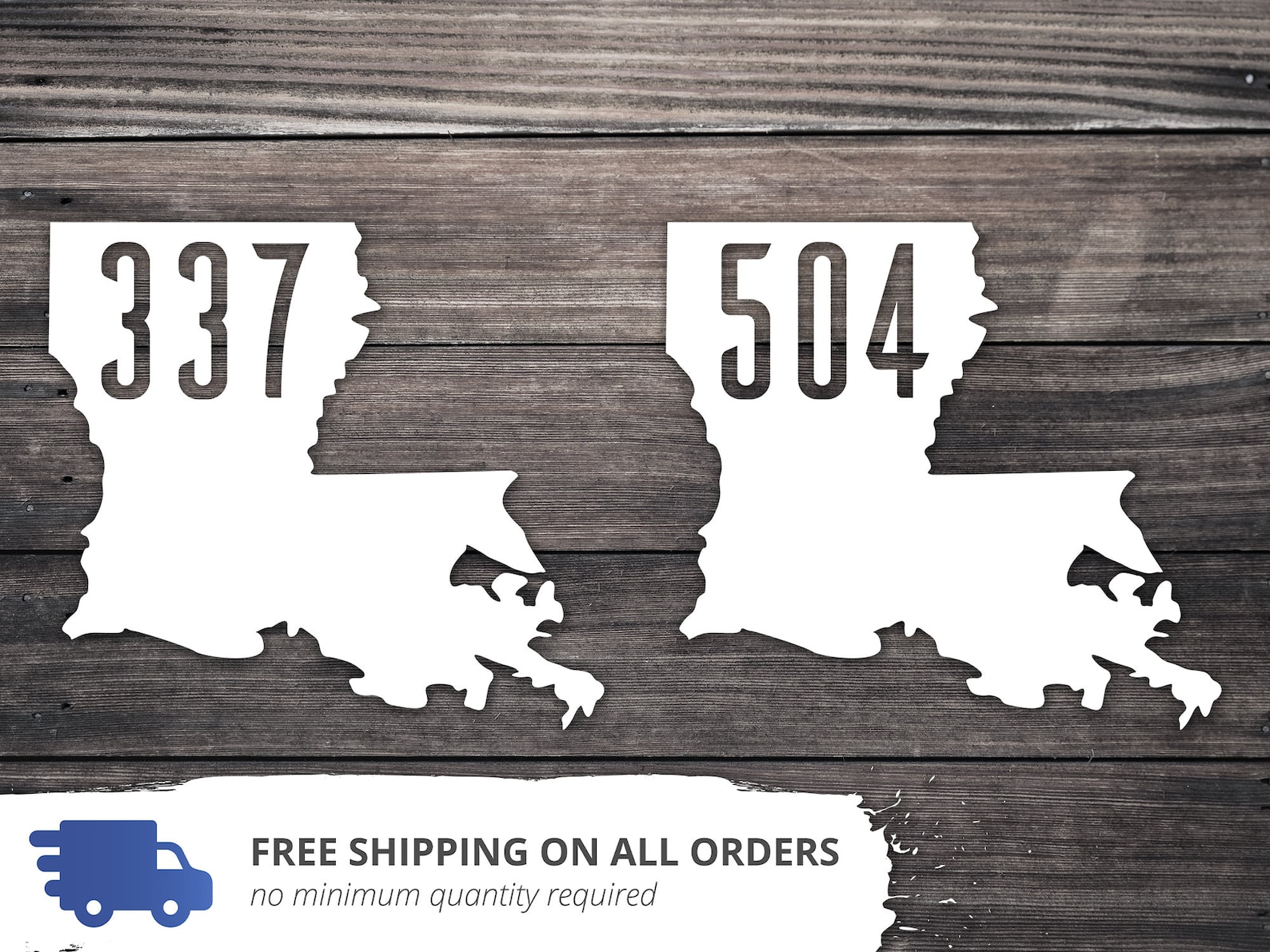 Louisiana Area Code Decal / Louisiana State Decal / Louisiana - Etsy