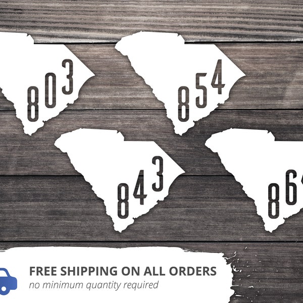 South Carolina Decal - Etsy